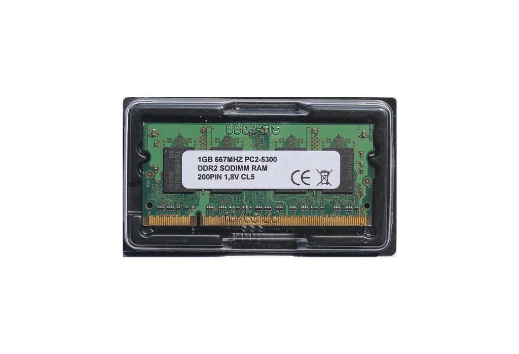 1GB 667MHZ DDR2 PAMIĘĆ RAM DO LAPTOPA PC2-5300 - 6816973360 - oficjalne archiwum Allegro