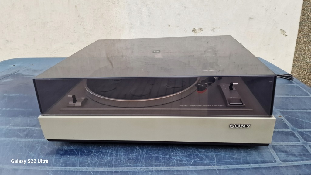 Gramofon Sony PS-2350 - 14373551492 - oficjalne archiwum Allegro