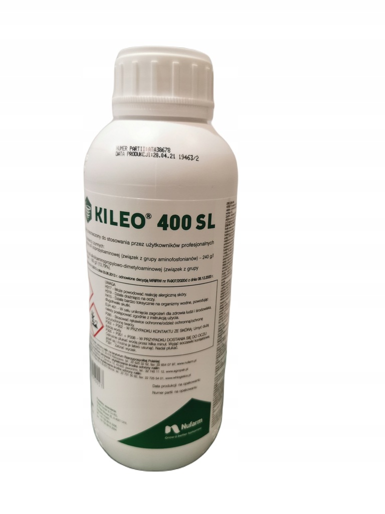 KILEO 400SL 1L glifosat 2,4-D totalny na chwasty - 12159143266 ...