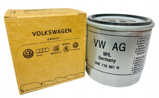 ORYGINALNY FILTR OLEJU OE VW VAG 04E115561H - 13052886537 - oficjalne ...