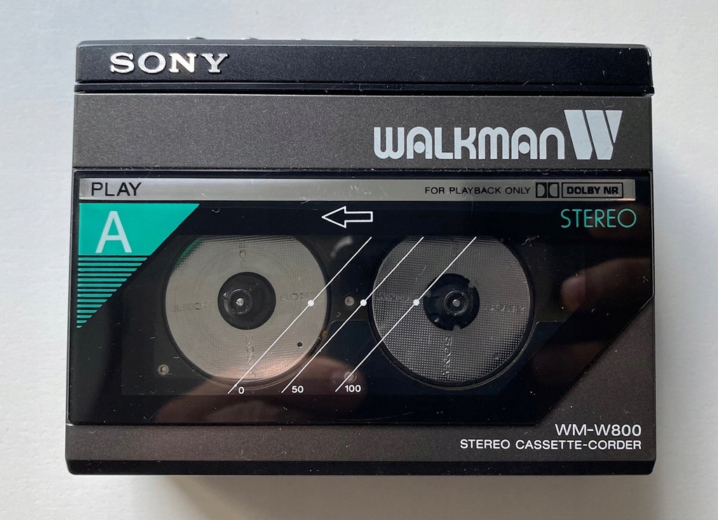 Walkman Sony WM-W800 - 12137216484 - oficjalne archiwum Allegro