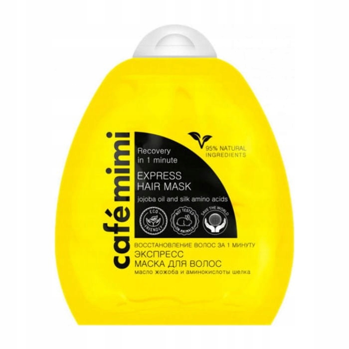 Maska do włosów ekspresowa regeneracja Cafe Mimi - 12613363152 - oficjalne archiwum Allegro