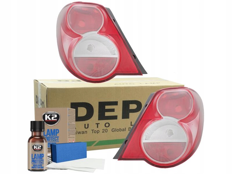 LAMPY TYŁ CHEVROLET AVEO 11-15 sedan KPL - 12979649939 - oficjalne ...