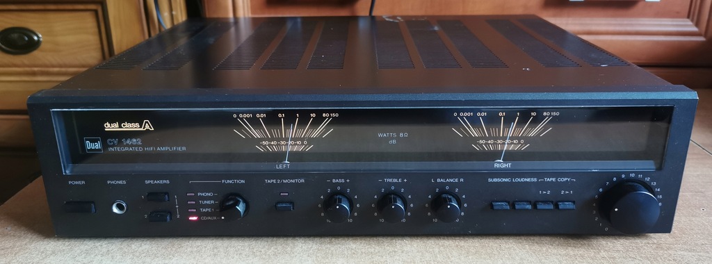 Wzmacniacz DUAL CV 1462 #Wskażniki wychyłowe# 2x95 - 12958779559 - oficjalne archiwum Allegro