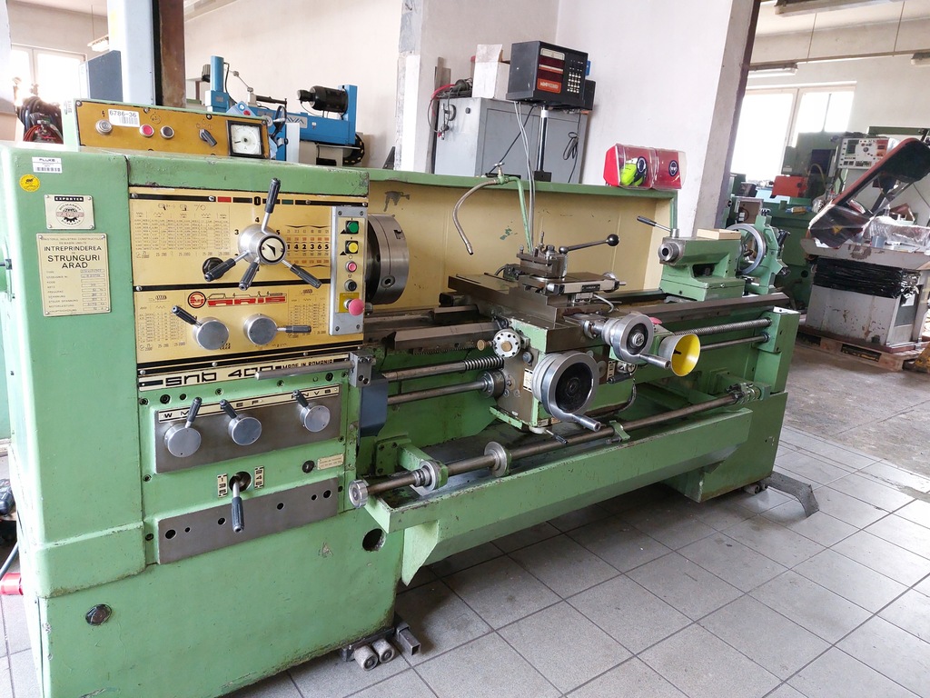 Tokarka Uniwersalna SNB 400X1500 - 13584733477 - oficjalne archiwum Allegro