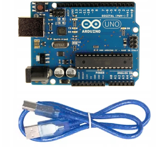 Arduino UNO R3 klon CH340 + INSTRUKCJA + kabel USB - 12690061847 - oficjalne archiwum Allegro
