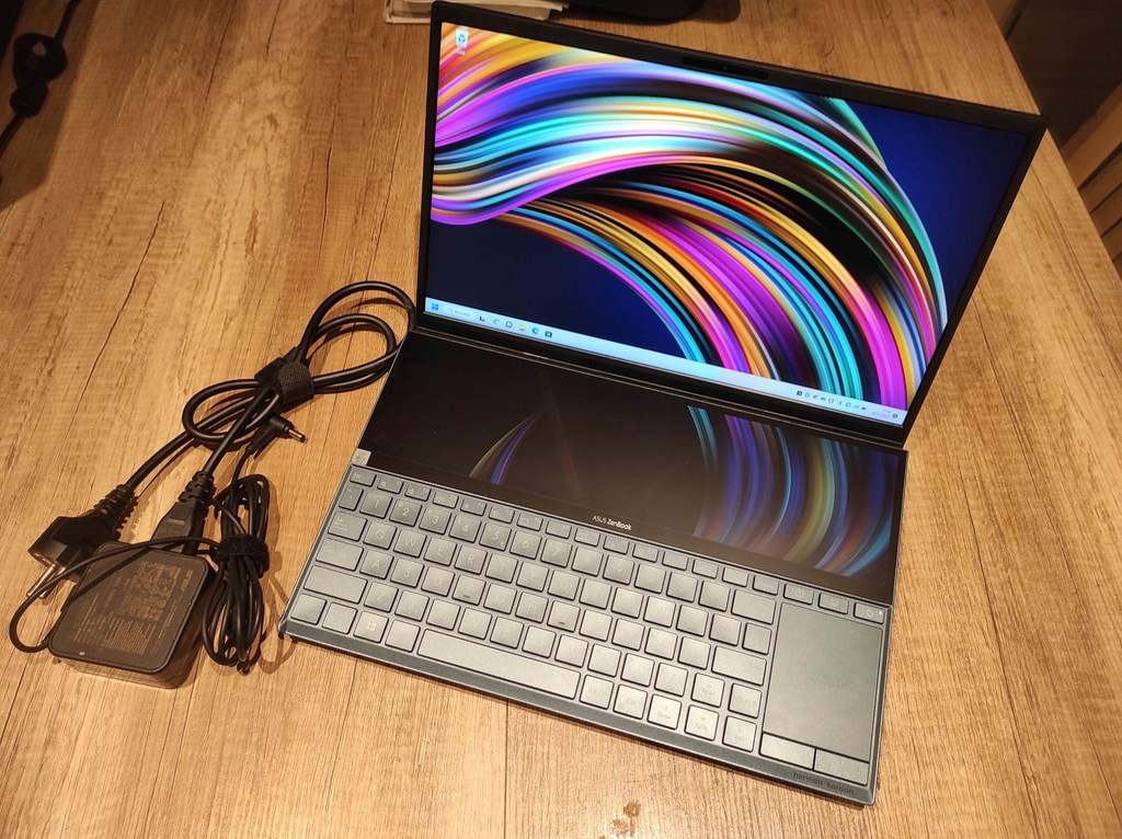 Asus ZenBook Duo UX481 14 Intel i5 16GB 1TB blue 12890056063 oficjalne archiwum Allegro