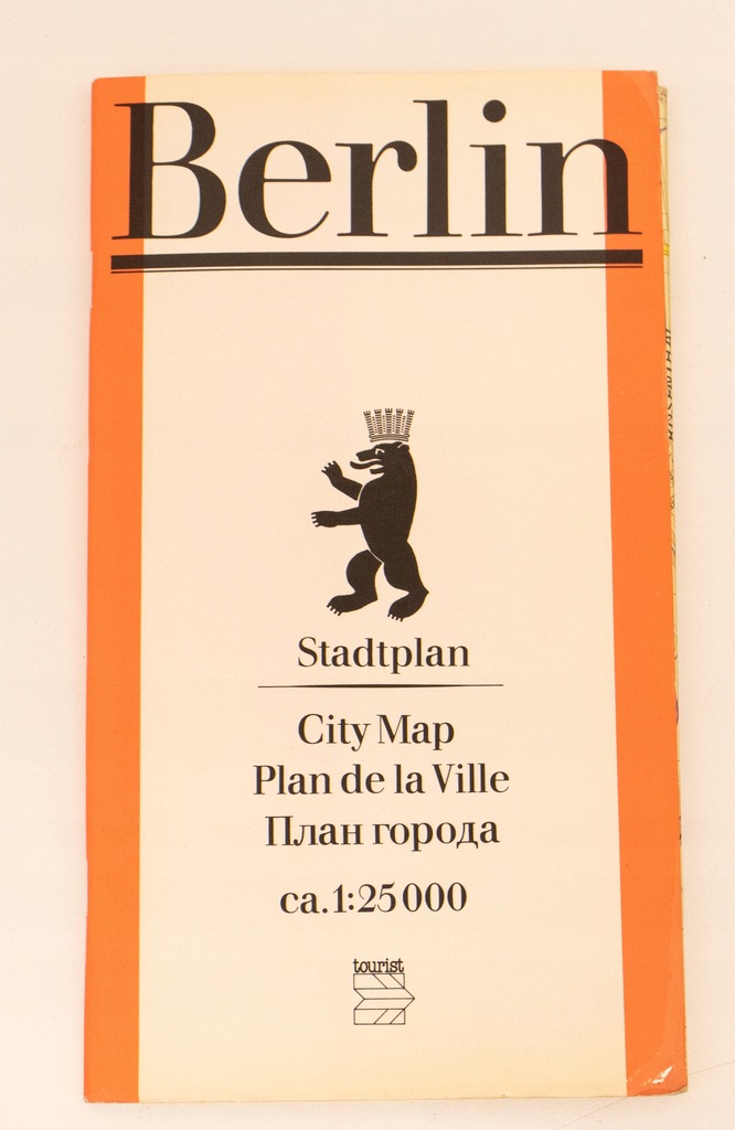 STARA MAPA SAMOCHODOWA BERLIN 1986 - 12041732907 - oficjalne archiwum ...
