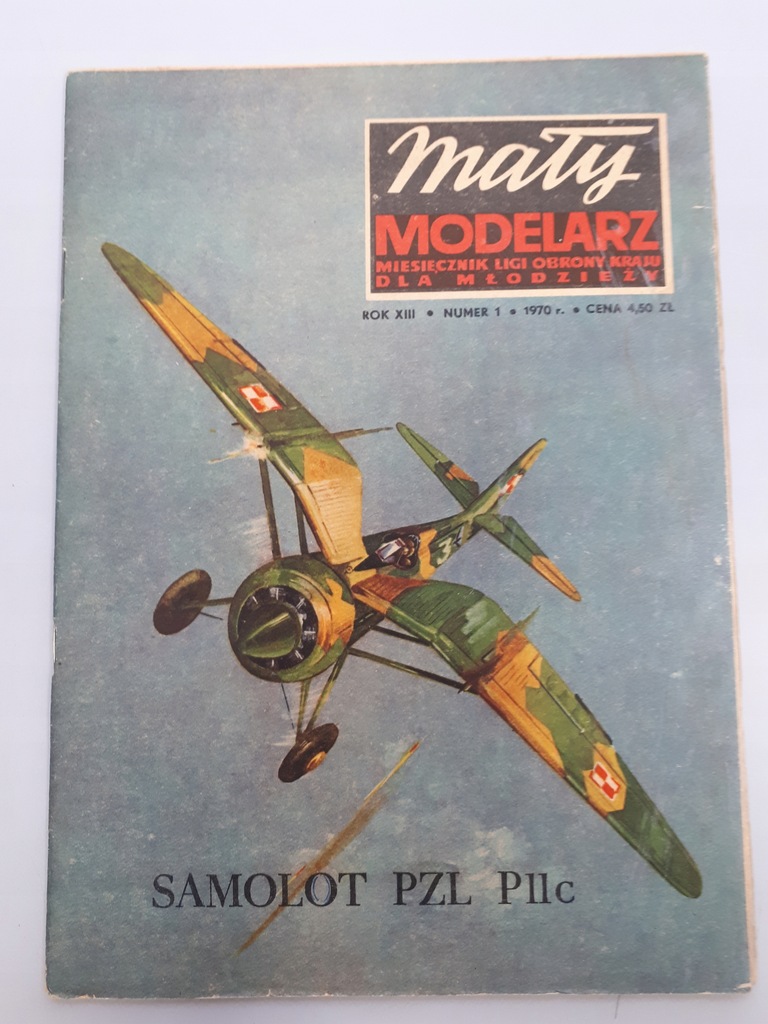 Mały Modelarz 1/1970 Samolot myśliwski PZL P 11c (Nierozcięty) - 15094768281 - oficjalne ...