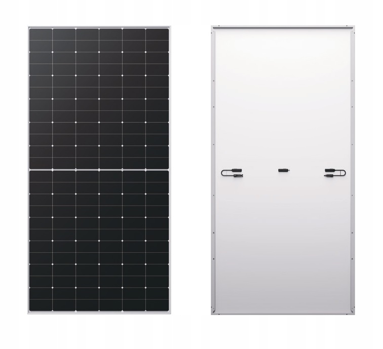 Panel Fotowoltaiczny LONGi SOLAR 605W Mono N-Type Half-Cut SREBRNA RAMA ...