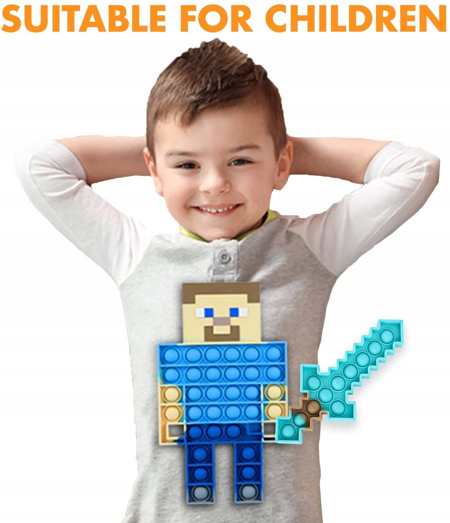 MINECRAFT POP IT DIAMENTOWY MIECZ - 11890889947 - oficjalne archiwum ...