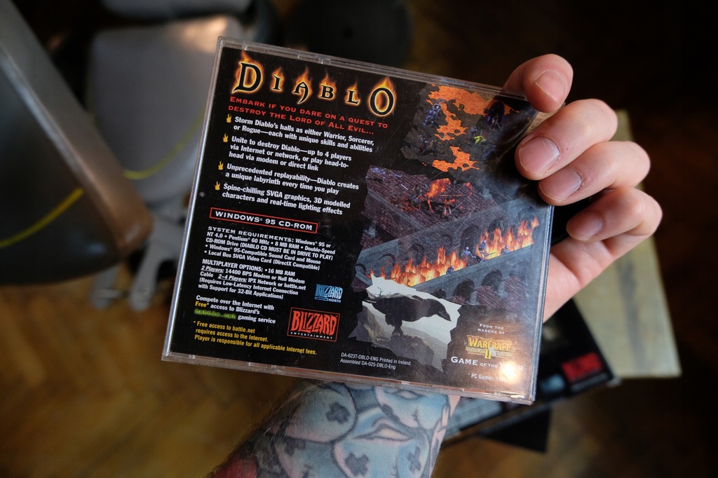 Unikat! Diablo 1 Pc Box nie Shareware - 11673860876 - oficjalne ...