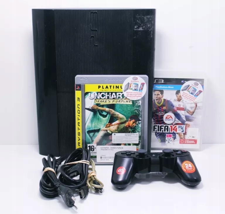 KONSOLA PS3 CECH-4204A 500GB PAD 3 GRY - 13495219663 - oficjalne ...