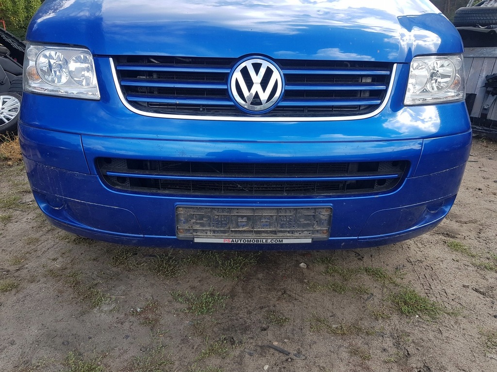 ZDERZAK PRZÓD KOMPLETNY LA5W VW T5 MULTIVAN - 12638653121 - oficjalne ...