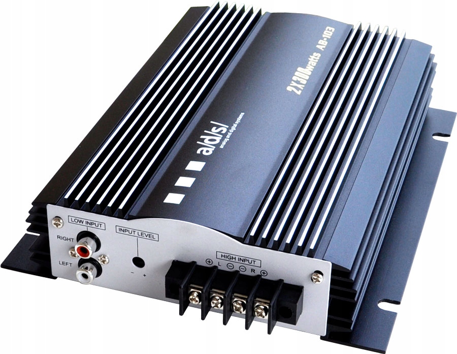 Wzmacniacz samochodowy a/d/s AB-103 2-kanały 600W - 13195317038 - oficjalne archiwum Allegro