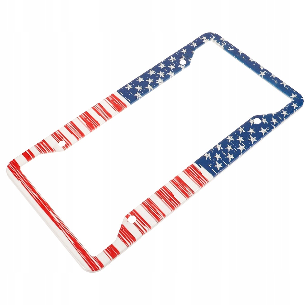 CAR LICENSE PLATE FRAME AMERICAN FLAG CAR LICENSE - 15617407628 ...