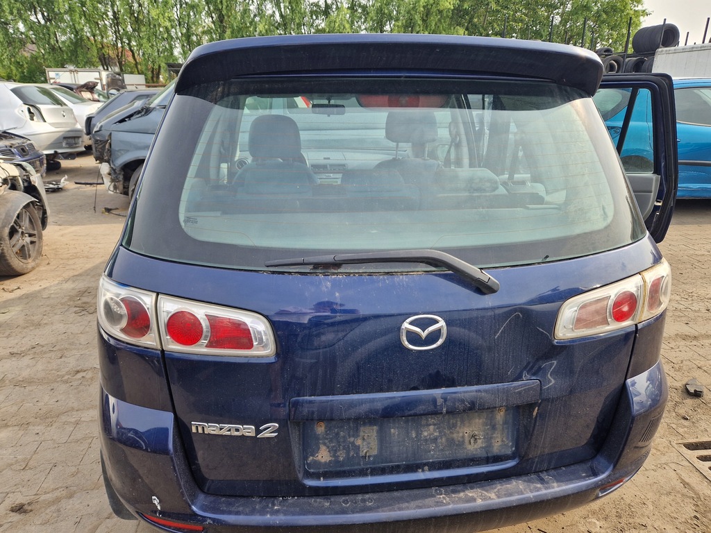 MAZDA 2 DY KLAPA BAGAŻNIKA - 13886998802 - oficjalne archiwum Allegro