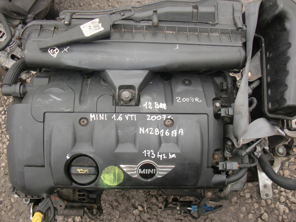 Silnik kompletny Mini Cooper R56 1.6 VTI N12B16AA - 14609525758 ...