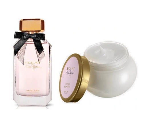 ORIFLAME Zestaw Perfumy Eclat Mon Parfum + krem - 11519384657 ...