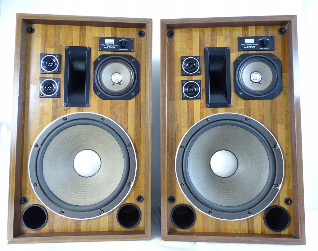 KOLUMNY SANSUI SP-X7000 VINTAGE - 13529265275 - oficjalne archiwum Allegro