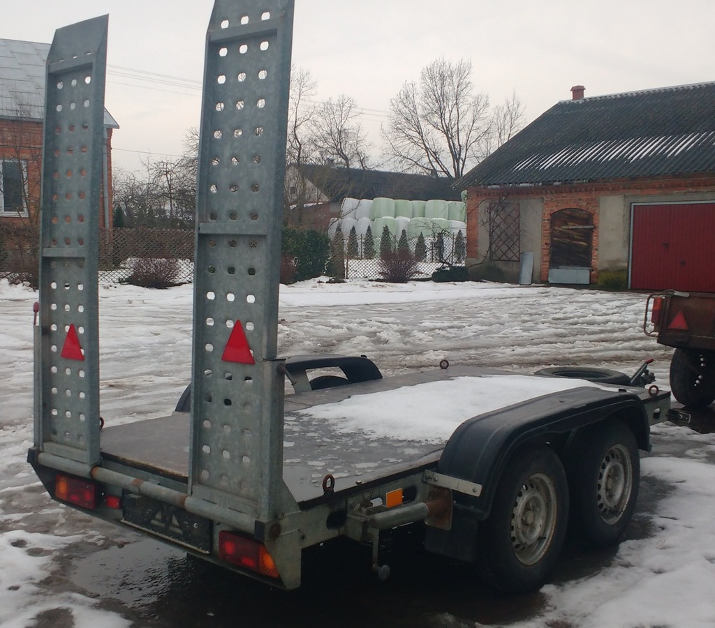 laweta pod minikoparkę WIOLA W2 / przyczepa - 7158680742 - oficjalne ...