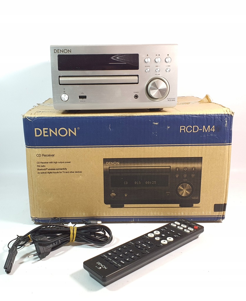 Amplituner Denon RCD-M40 - 12162486539 - oficjalne archiwum Allegro