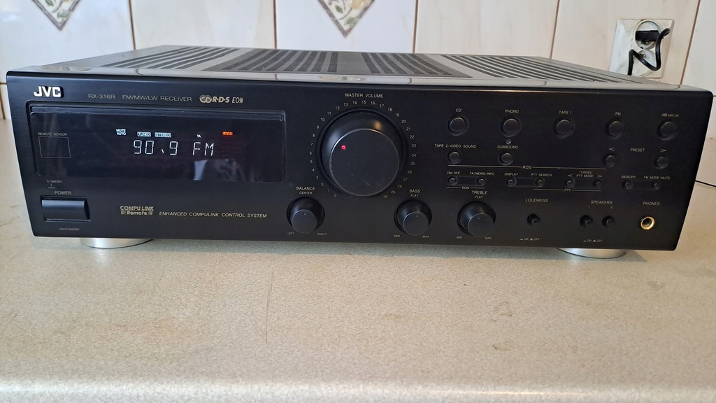 Amplituner JVC RX-316R 2.0 czarny - 13894751481 - oficjalne archiwum Allegro