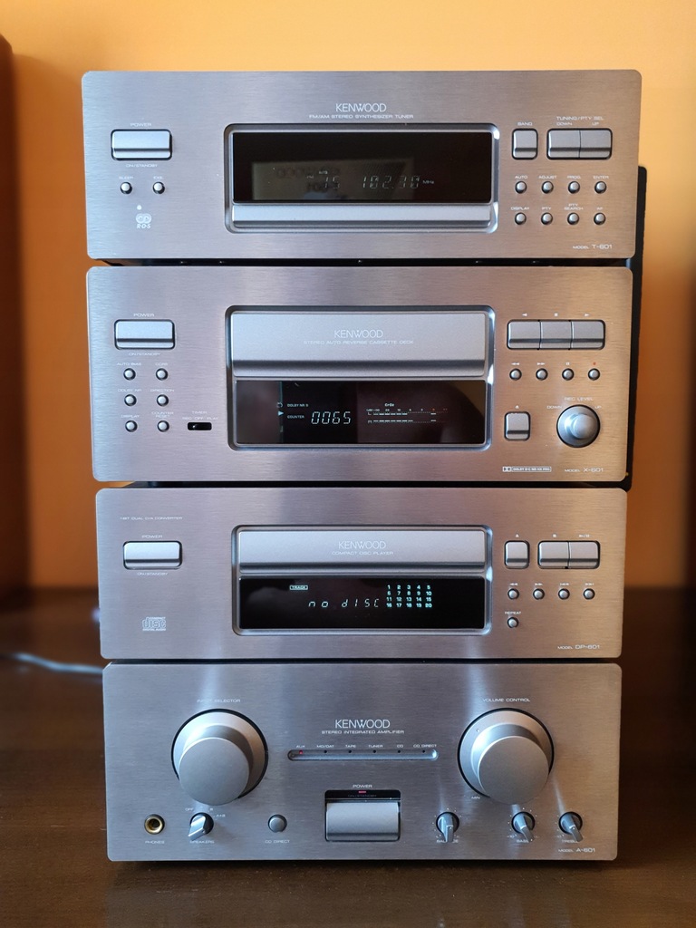 Kenwood HD600 A601 Wieża Wzmacniacz KOLEKCJONERSKI - 11192513981 ...
