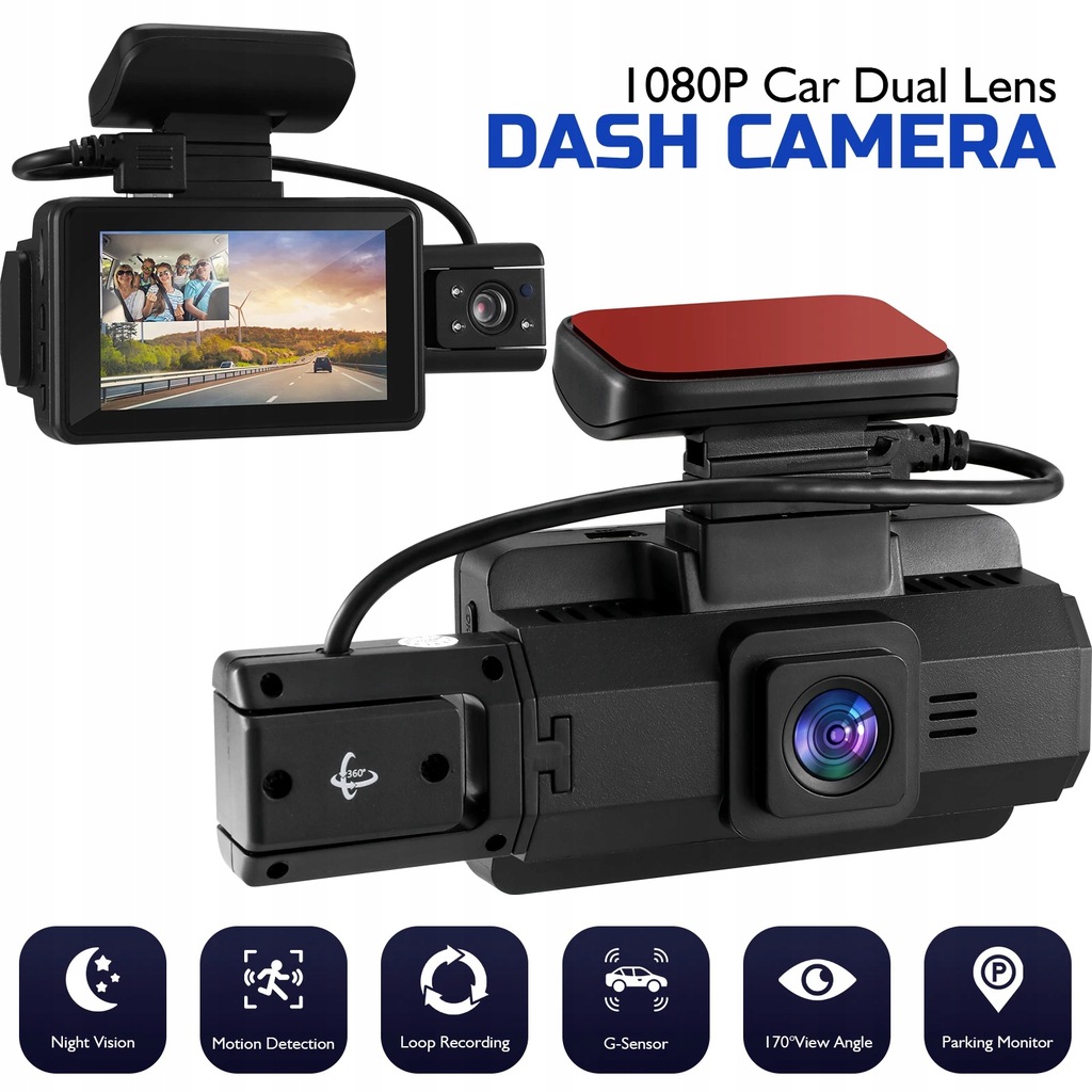 Front Back Dash Camera Cars Recorder Dashcam - 13790906417 - oficjalne ...