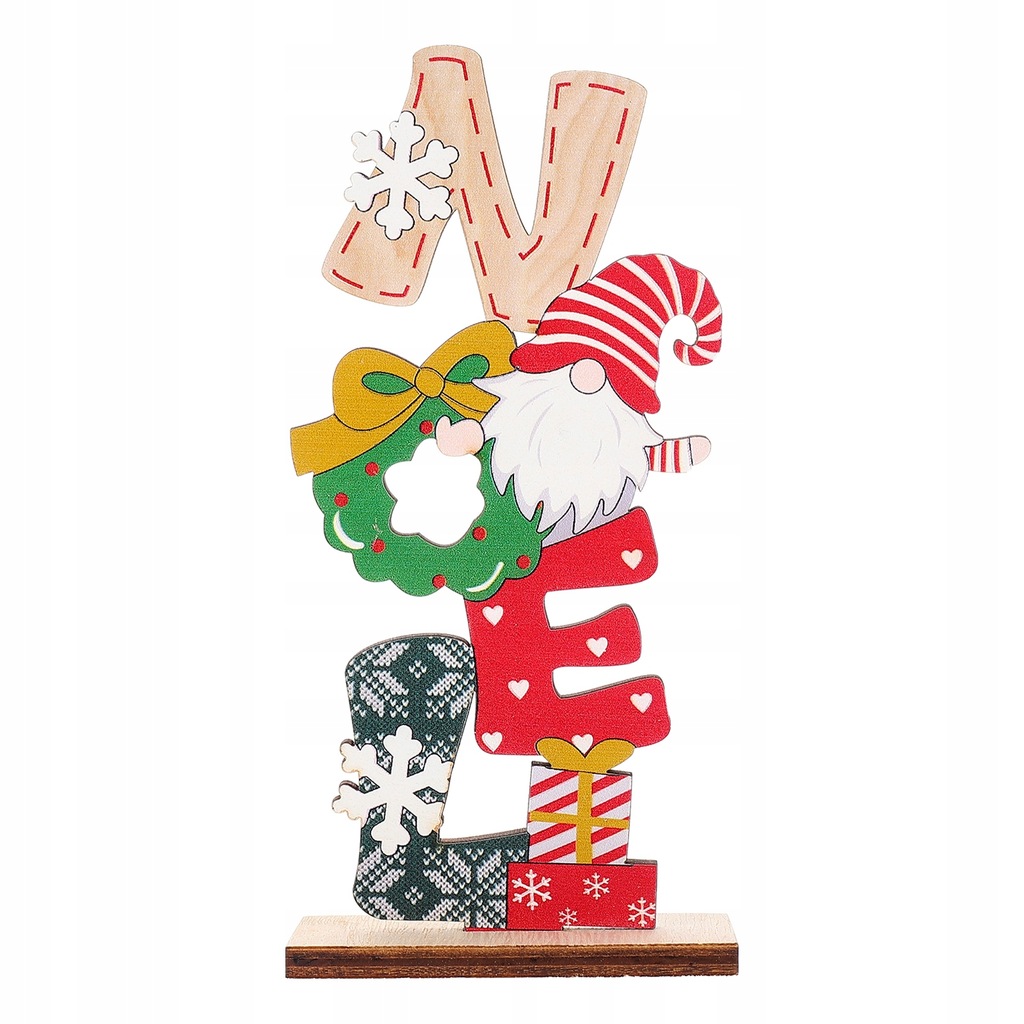 Christmas Dwarf Ornaments Wooden Signs Tree Decor - 14229731965 ...