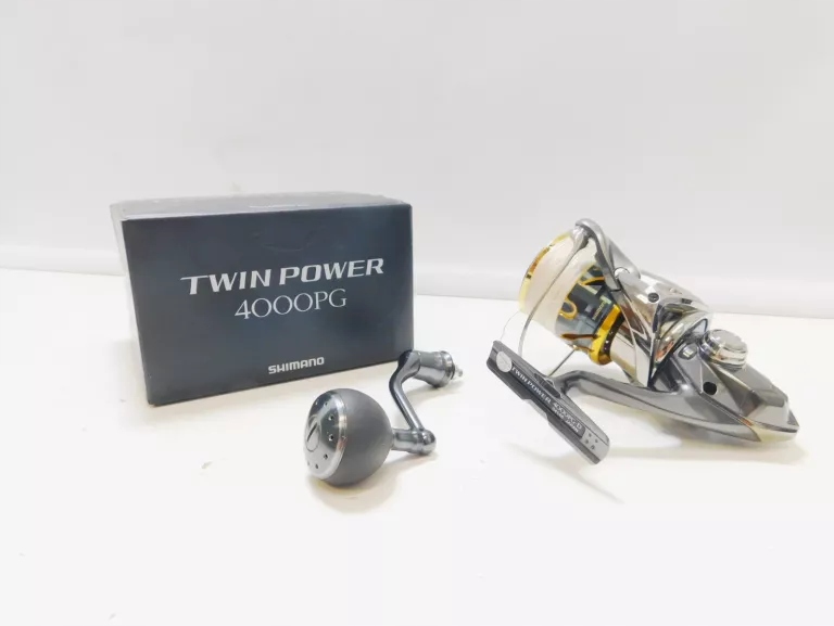 KOŁOWROTEK SHIMANO TWIN POWER 4000 PG JAK NOWY ! - 12649745938 - oficjalne archiwum Allegro