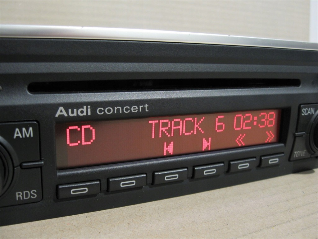 RADIO AUDI CONCERT 2 CD 8E0 A4 B6 B7 KOD STAN BDB - 7998592277 ...