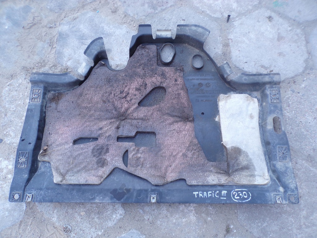 OSŁONA PŁYTA POD SILNIK 758908963R TRAFIC III - 12045409544 - oficjalne ...