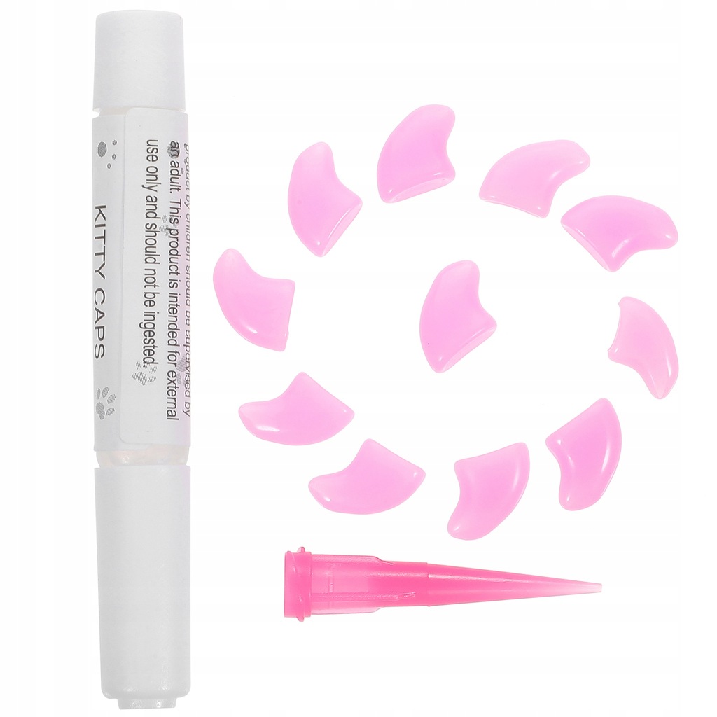 2 Sets of Cats Nail Covers Kitten Nails Caps Cat - 13526778686 ...