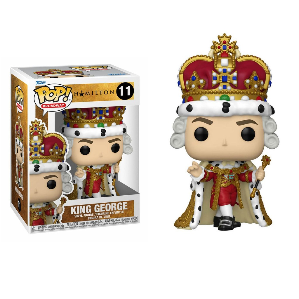 Figurka Funko Pop HAMILTON - King George 11 - 11969238097 - oficjalne ...