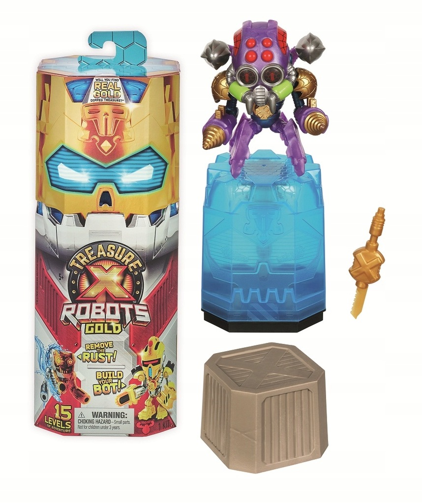 Treasure X Robots Gold - Robot - 12782750299 - oficjalne archiwum Allegro