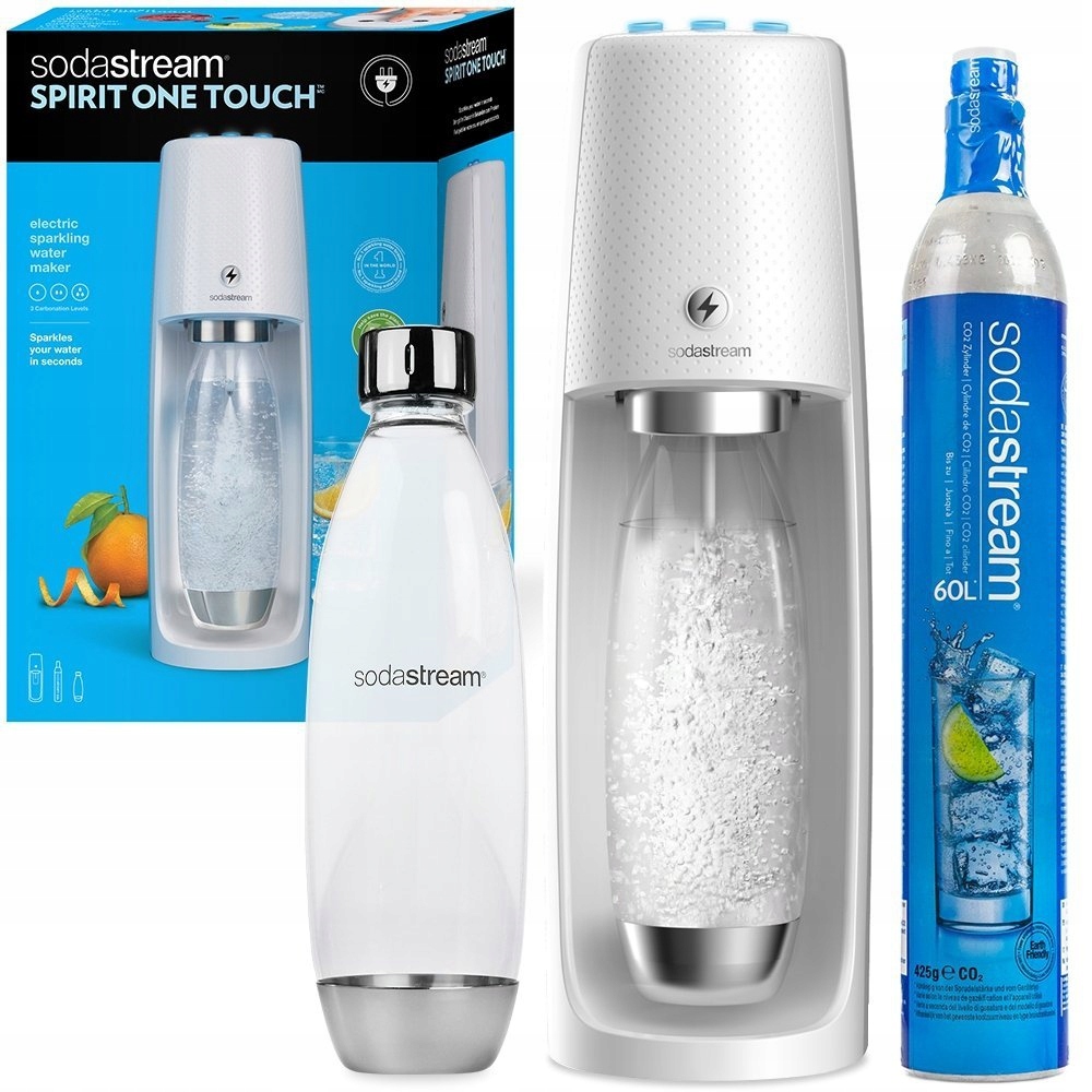 SodaStream Spirit One Touch Elektryczny Saturator - 12880941626 ...