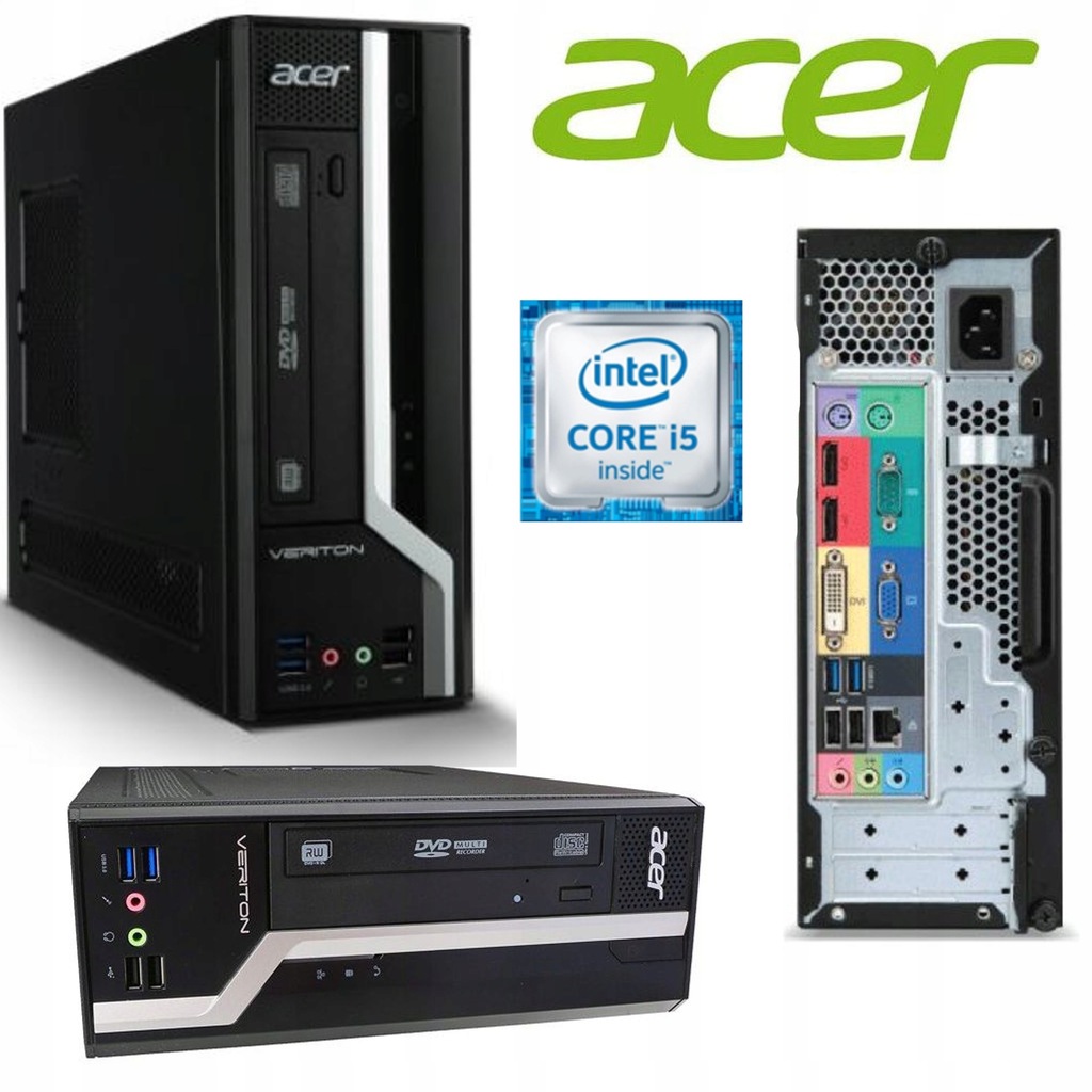 PC ACER Veriton X4630G i5-4460s 16/240SSD RS232 - 12672908209 ...