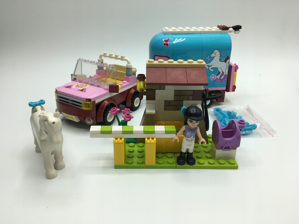 LEGO Friends 3186 Przyczepa dla koni Emmy - 12962912289 - oficjalne ...