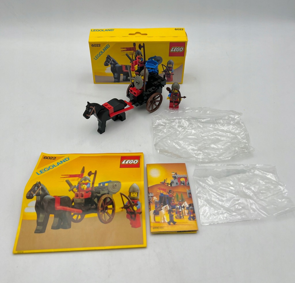 Lego 6022 Castle Horse Cart BOX - 12301983704 - oficjalne archiwum Allegro