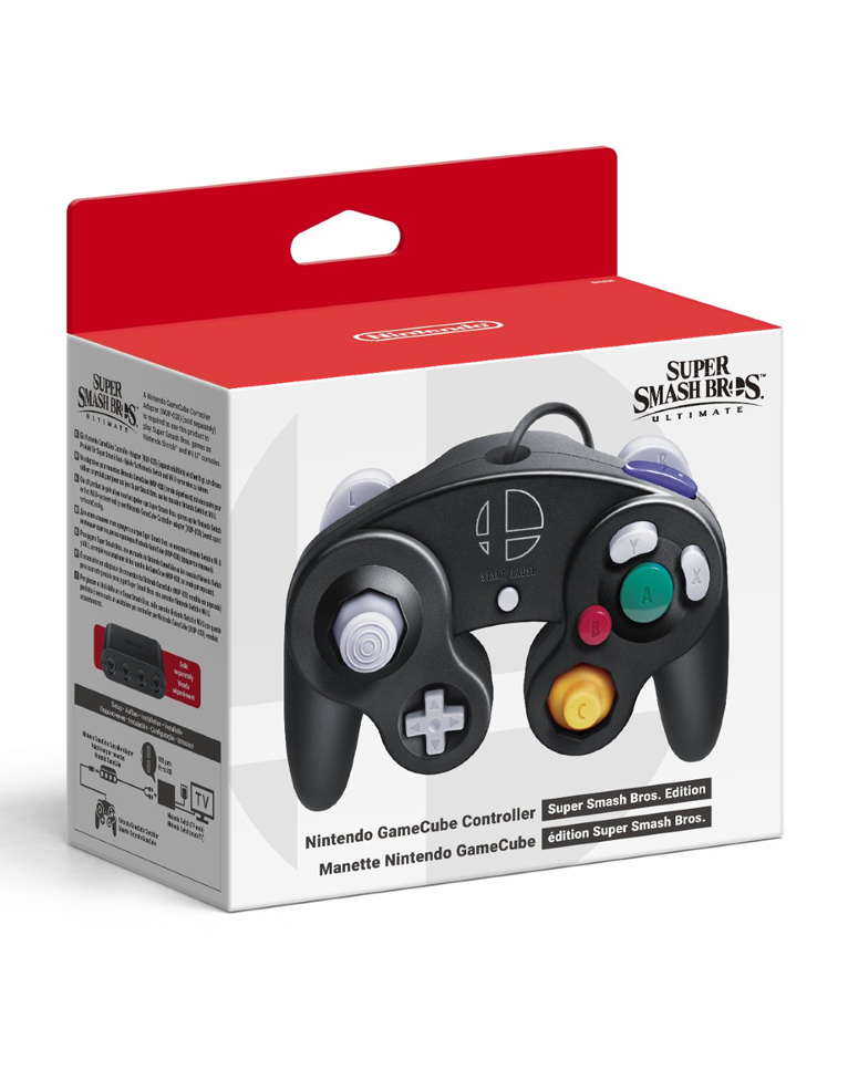 GAMECUBE CONTROLLER PAD SUPER SMASH BROS / SWITCH - 12332213169 ...