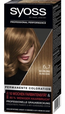 Syoss, 6-7 Złoty blond, Farba do włosów - 12997710486 - oficjalne ...