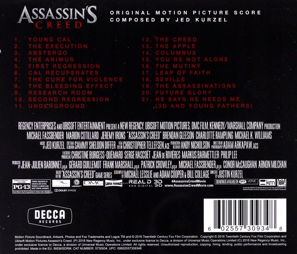 Купить САУНДТРЕК ASSASSIN'S CREED [CD]: отзывы, фото и характеристики ...