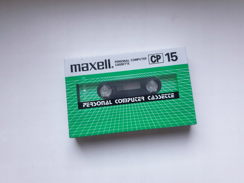 Kaseta MAXELL CP 15 ( NOWA ) - 13805572114 - oficjalne archiwum Allegro