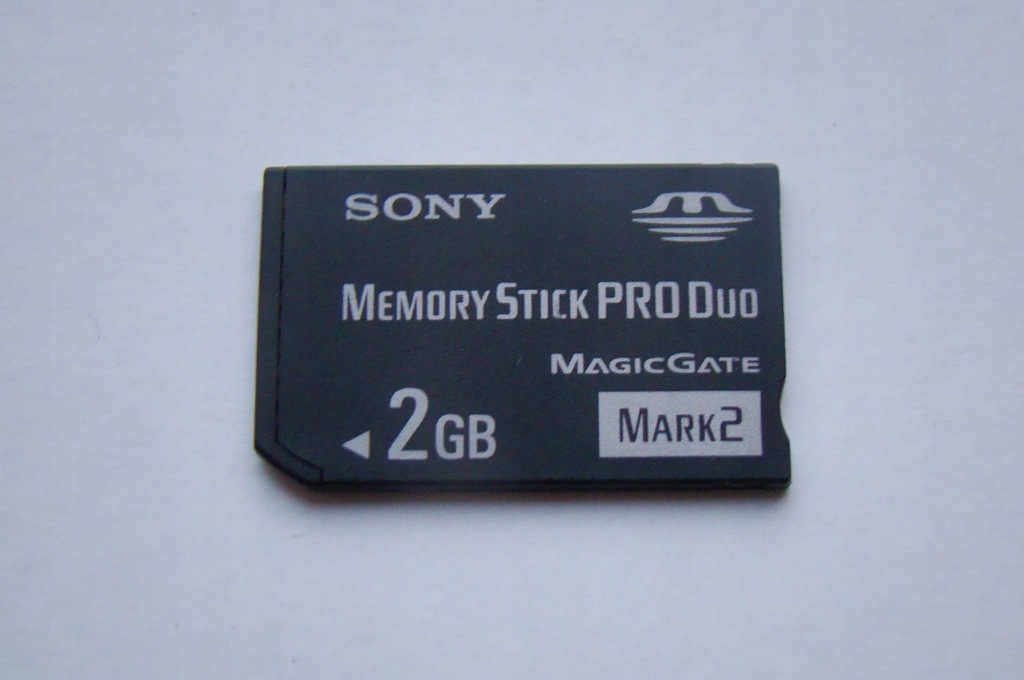 Karta pamięci MS PRO DUO 2GB SONY MagicGate st.BDB - 13956884971 ...