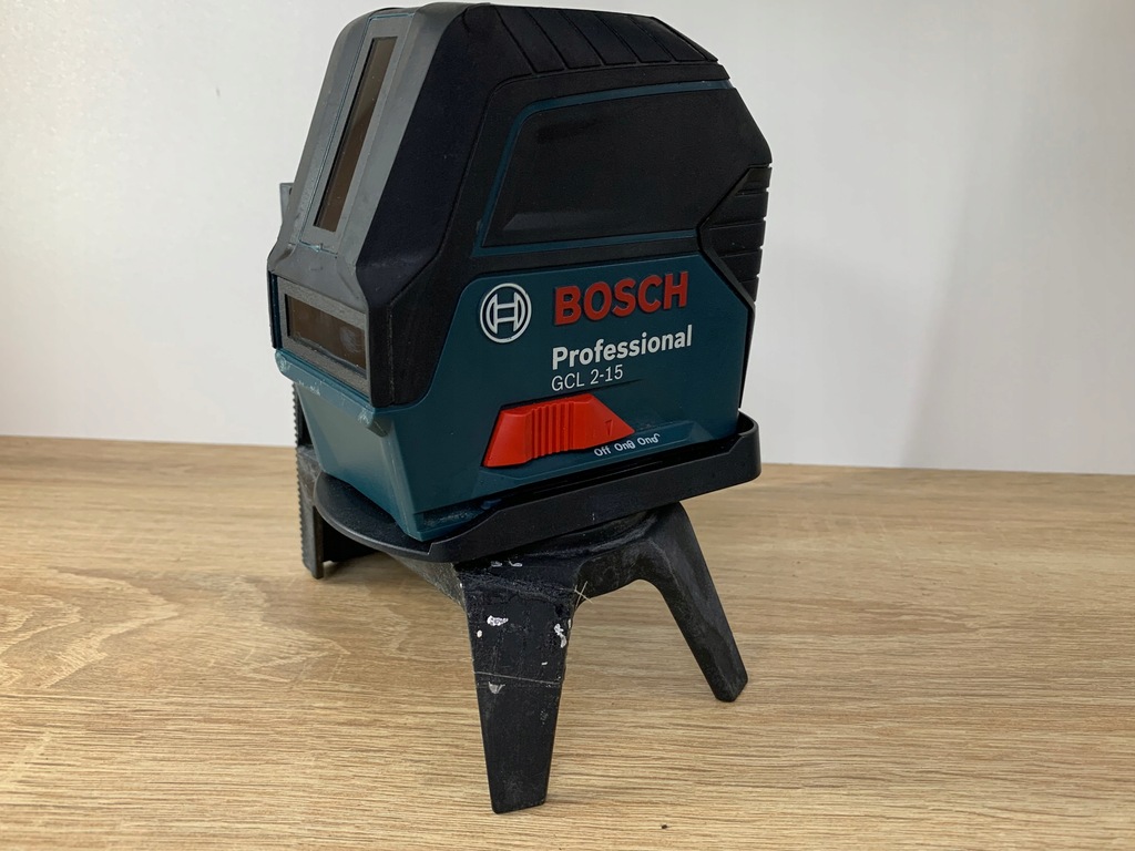 Laser krzyżowy Bosch GCL 2-15 + uchwyt - 12571977200 - oficjalne archiwum Allegro