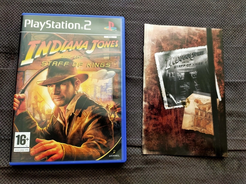 INDIANA JONES AND THE STAFF OF KINGS PS2 IDEALNA - 9176415022 ...