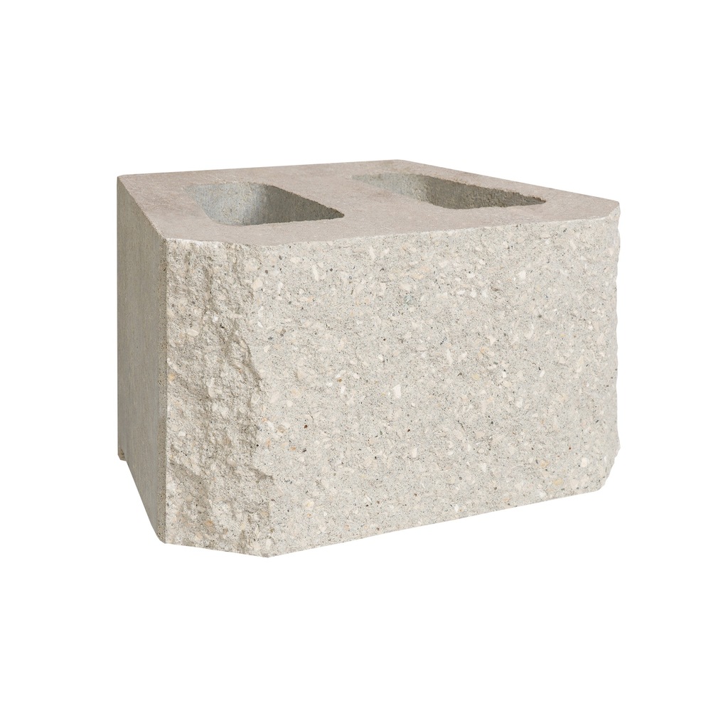 Pustak oporowy mur ogrodowy łupany łukowo biały - 9142996179 ...