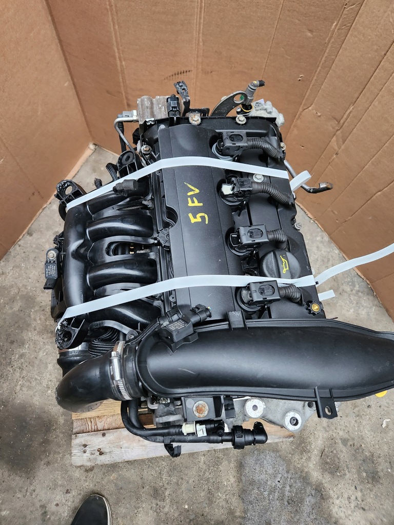 SILNIK KOMPLETNY PEUGEOT CITROEN 1.6 THP 5FV - 13417014180 - oficjalne archiwum Allegro