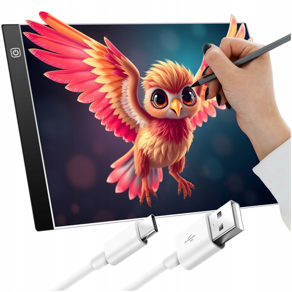 TABLET GRAFICZNY DESKA KREŚLARSKA DO RYSOWANIA KALKA TABLICA DLA DZIECI ...